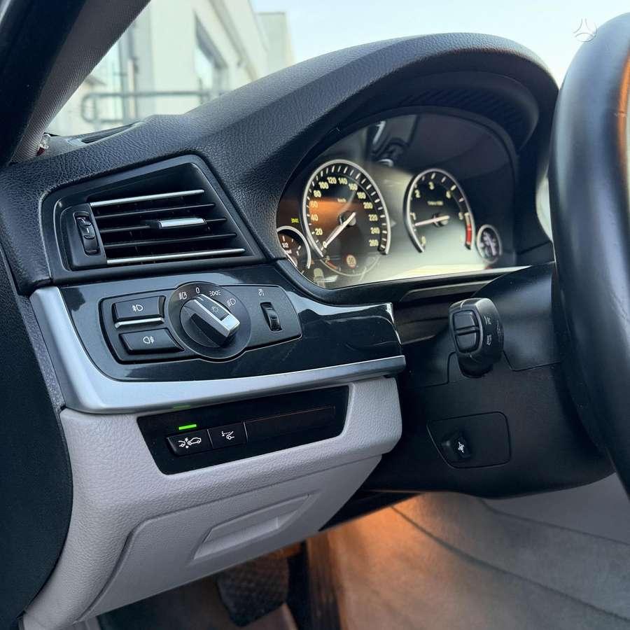 Black BMW 530 2012 in Kaisiadorys, with an engine capacity of 2.99 L and mileage of 360 thousand km for 6950 €, photo 31 on AUTOMOTO.COM.LV