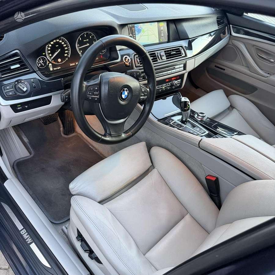 Black BMW 530 2012 in Kaisiadorys, with an engine capacity of 2.99 L and mileage of 360 thousand km for 6950 €, photo 33 on AUTOMOTO.COM.LV