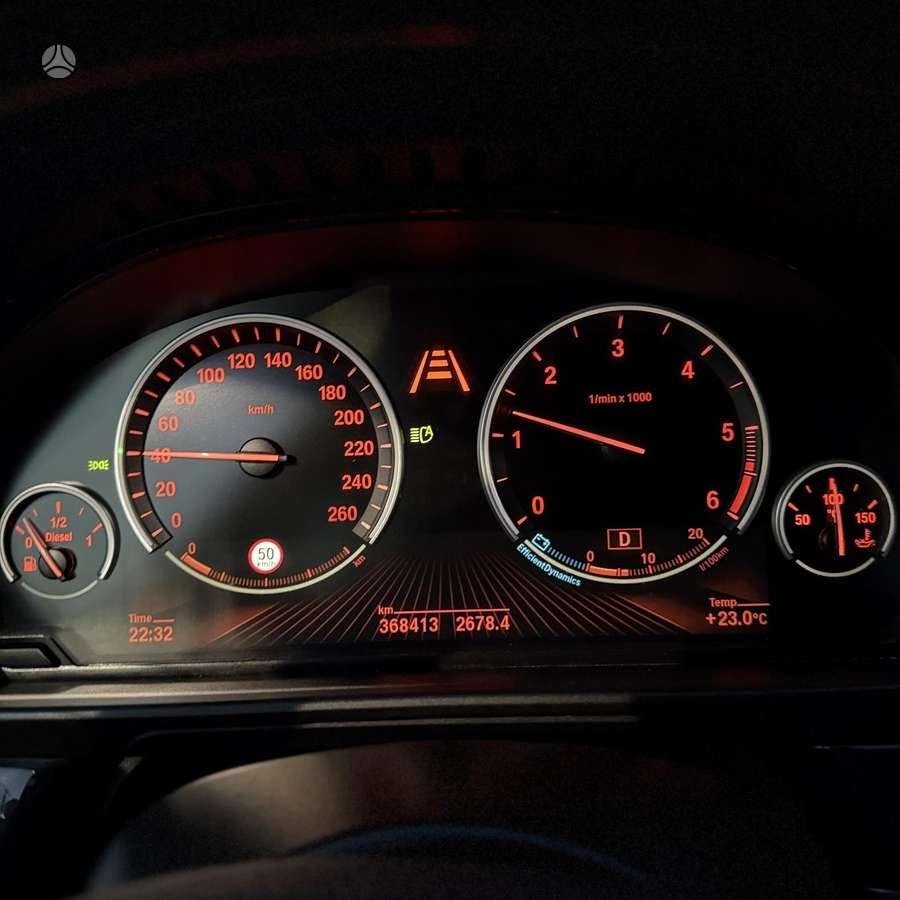 Black BMW 530 2012 in Kaisiadorys, with an engine capacity of 2.99 L and mileage of 360 thousand km for 6950 €, photo 41 on AUTOMOTO.COM.LV