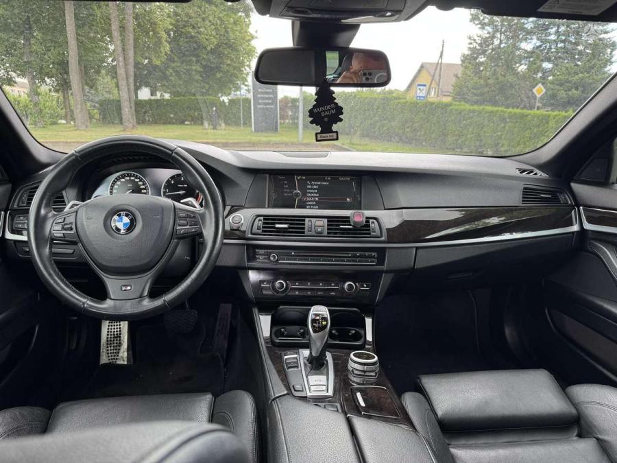 Black BMW 530 2012 in Marijampole, with an engine capacity of 2.99 L and mileage of 320 thousand km for 9500 €, photo 10 on AUTOMOTO.COM.LV