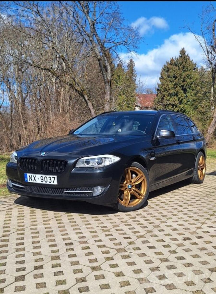 Melns BMW 530 2012 Rīga, ar dzinēja tilpumu 3.00 L un nobraukumu 0 tūkst. km par 7790 €, foto 1 vietnē AUTOMOTO.COM.LV