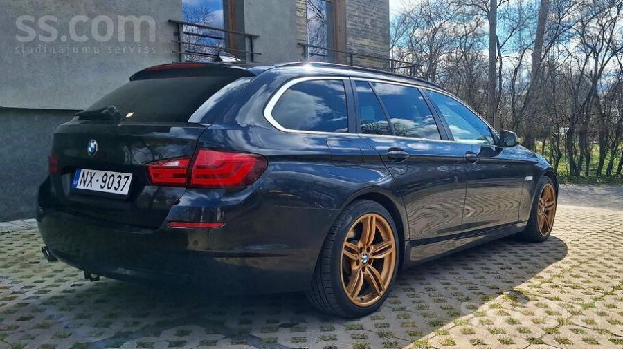 Melns BMW 530 2012 Rīga, ar dzinēja tilpumu 3.00 L un nobraukumu 0 tūkst. km par 7790 €, foto 7 vietnē AUTOMOTO.COM.LV