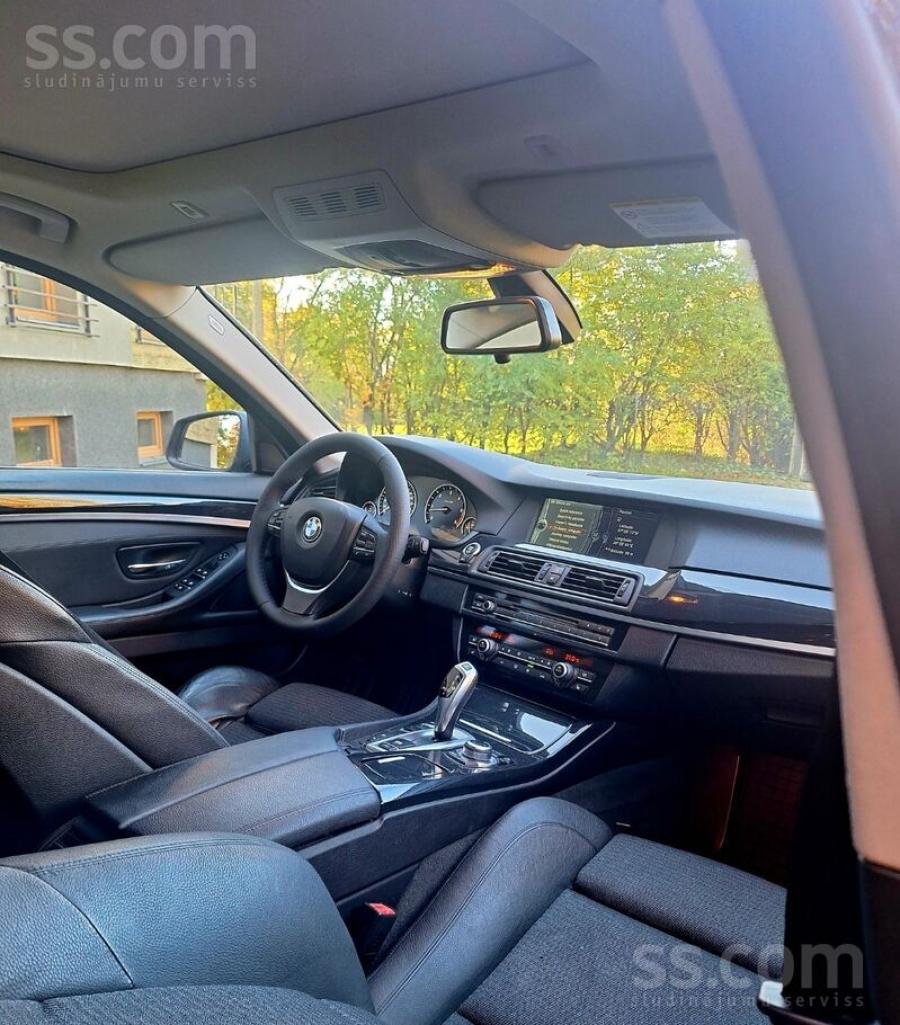 Melns BMW 530 2012 Rīga, ar dzinēja tilpumu 3.00 L un nobraukumu 0 tūkst. km par 7790 €, foto 16 vietnē AUTOMOTO.COM.LV
