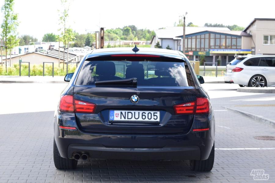 Black BMW 530 2012 in Vilnius, with an engine capacity of 3.00 L and mileage of 290 thousand km for 10900 €, photo 7 on AUTOMOTO.COM.LV