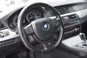 Black BMW 530 2012 in Vilnius, with an engine capacity of 3.00 L and mileage of 290 thousand km for 10900 €, photo 16 on AUTOMOTO.COM.LV