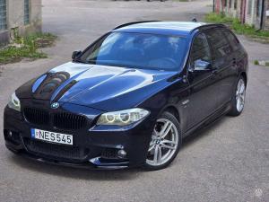 Black BMW 530 2012 in Radviliskis, with an engine capacity of 2.99 L and mileage of 361 thousand km for 7600 €, photo  on AUTOMOTO.COM.LV