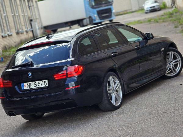 Black BMW 530 2012 in Radviliskis, with an engine capacity of 2.99 L and mileage of 361 thousand km for 7600 €, photo 6 on AUTOMOTO.COM.LV