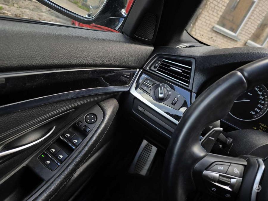 Melns BMW 530 2012 Radviliškis, ar dzinēja tilpumu 2.99 L un nobraukumu 361 tūkst. km par 7600 €, foto 15 vietnē AUTOMOTO.COM.LV