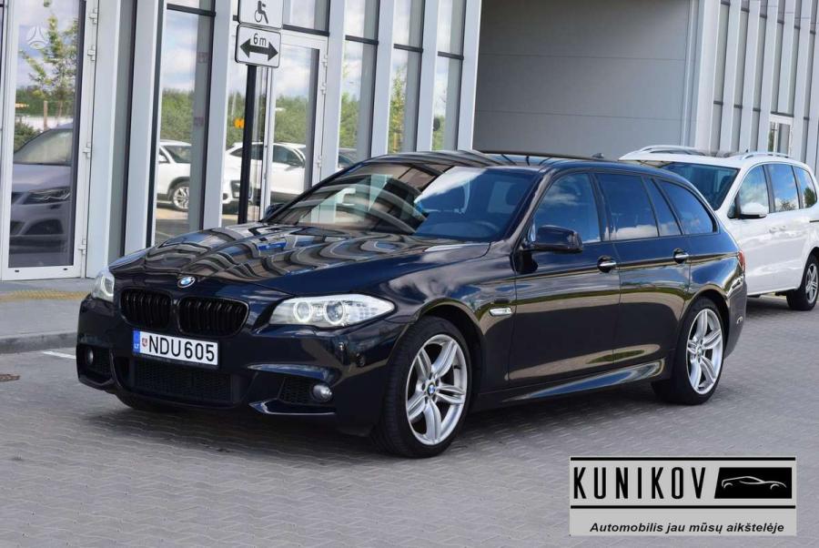 Black BMW 530 2012 in Vilnius, with an engine capacity of 2.99 L and mileage of 290 thousand km for 9950 €, photo 1 on AUTOMOTO.COM.LV