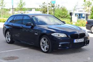 Black BMW 530 2012 in Vilnius, with an engine capacity of 2.99 L and mileage of 290 thousand km for 9950 €, photo 4 on AUTOMOTO.COM.LV