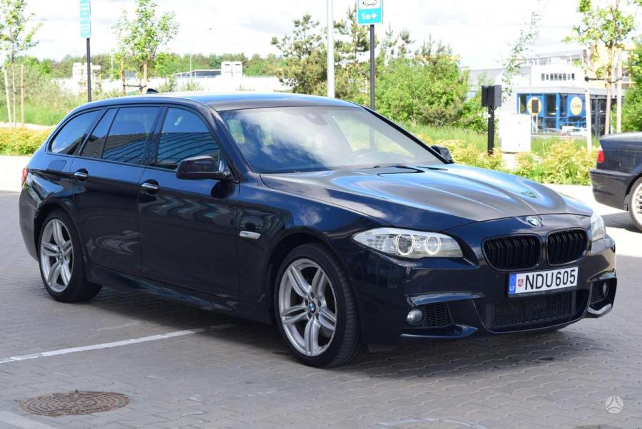 Black BMW 530 2012 in Vilnius, with an engine capacity of 2.99 L and mileage of 290 thousand km for 9950 €, photo 4 on AUTOMOTO.COM.LV