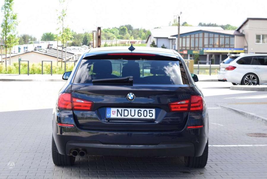 Black BMW 530 2012 in Vilnius, with an engine capacity of 2.99 L and mileage of 290 thousand km for 9950 €, photo 7 on AUTOMOTO.COM.LV