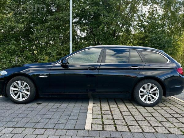 Black BMW 530 2012 in Jurmala, with an engine capacity of 3.00 L and mileage of 340 thousand km for 6900 €, photo 8 on AUTOMOTO.COM.LV