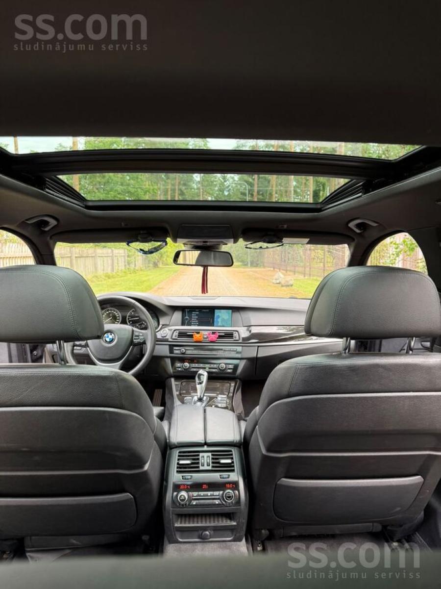 Melns BMW 530 2012 Rīga, ar dzinēja tilpumu 3.00 L un nobraukumu 323 tūkst. km par 9900 €, foto 14 vietnē AUTOMOTO.COM.LV