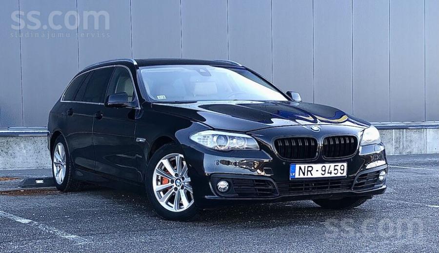 Melns BMW 530 2013 Rīga, ar dzinēja tilpumu 3.00 L un nobraukumu 347 tūkst. km par 9990 €, foto 1 vietnē AUTOMOTO.COM.LV
