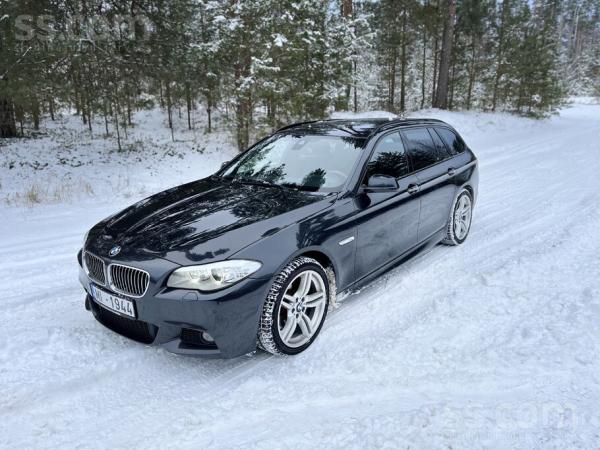 Black BMW 530 2013 in Jekabpils, with an engine capacity of 3.00 L and mileage of 325 thousand km for 10990 €, photo 1 on AUTOMOTO.COM.LV