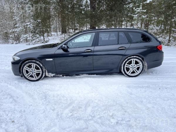 Black BMW 530 2013 in Jekabpils, with an engine capacity of 3.00 L and mileage of 325 thousand km for 10990 €, photo 2 on AUTOMOTO.COM.LV