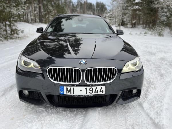 Black BMW 530 2013 in Jekabpils, with an engine capacity of 3.00 L and mileage of 325 thousand km for 10990 €, photo 8 on AUTOMOTO.COM.LV