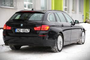 Black BMW 530 2013 in Riga, with an engine capacity of 3.00 L and mileage of 241 thousand km for 8995 €, photo 6 on AUTOMOTO.COM.LV
