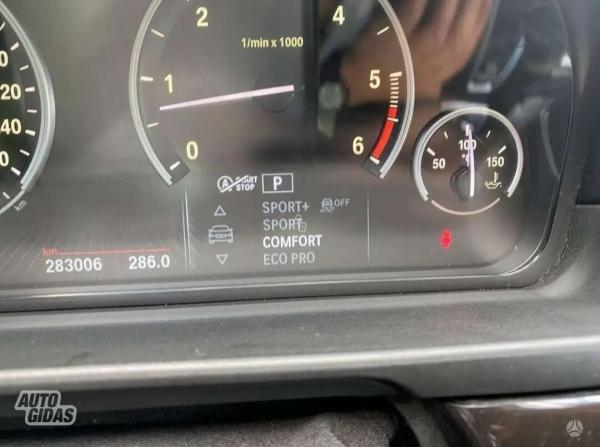 Melns BMW 530 2013 Kauņa, ar dzinēja tilpumu 3.00 L un nobraukumu 288 tūkst. km par 8600 €, foto 7 vietnē AUTOMOTO.COM.LV