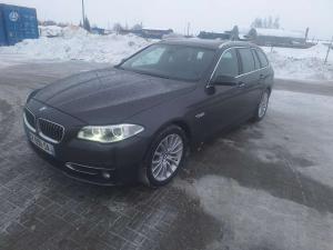 Black BMW 530 2013 in Taurage, with an engine capacity of 2.99 L and mileage of 210 thousand km for 9900 €, photo  on AUTOMOTO.COM.LV