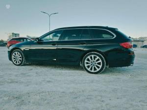 Black BMW 530 2013 in Vilnius, with an engine capacity of 2.99 L and mileage of 261 thousand km for 8250 €, photo 9 on AUTOMOTO.COM.LV