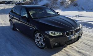 Black BMW 530 2013 in Taurage, with an engine capacity of 2.99 L and mileage of 307 thousand km for 13300 €, photo  on AUTOMOTO.COM.LV
