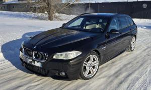 Black BMW 530 2013 in Taurage, with an engine capacity of 2.99 L and mileage of 307 thousand km for 13300 €, photo 2 on AUTOMOTO.COM.LV