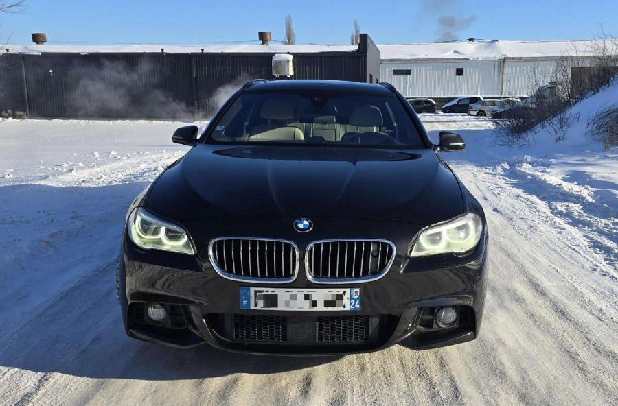 Black BMW 530 2013 in Taurage, with an engine capacity of 2.99 L and mileage of 307 thousand km for 13300 €, photo 3 on AUTOMOTO.COM.LV
