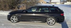 Black BMW 530 2013 in Taurage, with an engine capacity of 2.99 L and mileage of 307 thousand km for 13300 €, photo 8 on AUTOMOTO.COM.LV