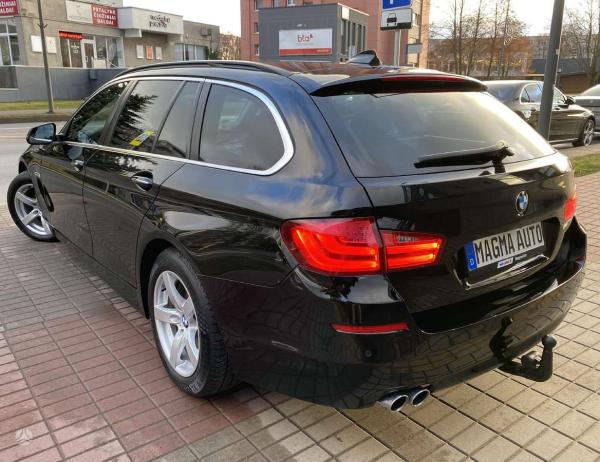 Melns BMW 530 2013 Marijampole, ar dzinēja tilpumu 2.99 L un nobraukumu 319 tūkst. km par 10750 €, foto 4 vietnē AUTOMOTO.COM.LV
