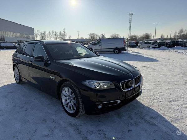 Black BMW 530 2013 in Marijampole, with an engine capacity of 2.99 L and mileage of 198 thousand km for 12800 €, photo 4 on AUTOMOTO.COM.LV