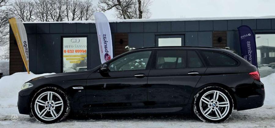 Melns BMW 530 2013 Tauragė, ar dzinēja tilpumu 2.99 L un nobraukumu 317 tūkst. km par 12900 €, foto 5 vietnē AUTOMOTO.COM.LV