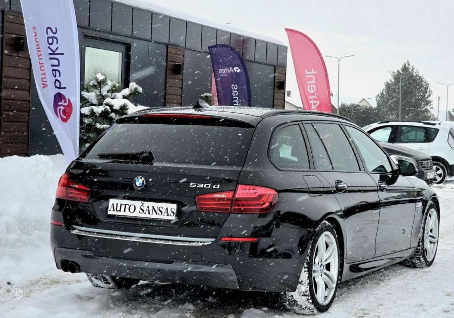 Melns BMW 530 2013 Tauragė, ar dzinēja tilpumu 2.99 L un nobraukumu 317 tūkst. km par 12900 €, foto 8 vietnē AUTOMOTO.COM.LV
