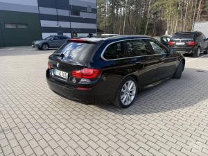 Black BMW 530 2013 in Vilnius, with an engine capacity of 3.00 L and mileage of 315 thousand km for 7900 €, photo 5 on AUTOMOTO.COM.LV
