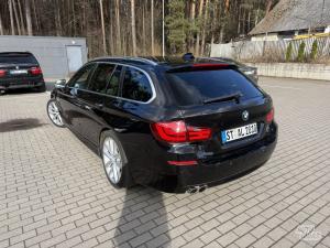 Black BMW 530 2013 in Vilnius, with an engine capacity of 3.00 L and mileage of 315 thousand km for 7900 €, photo 8 on AUTOMOTO.COM.LV
