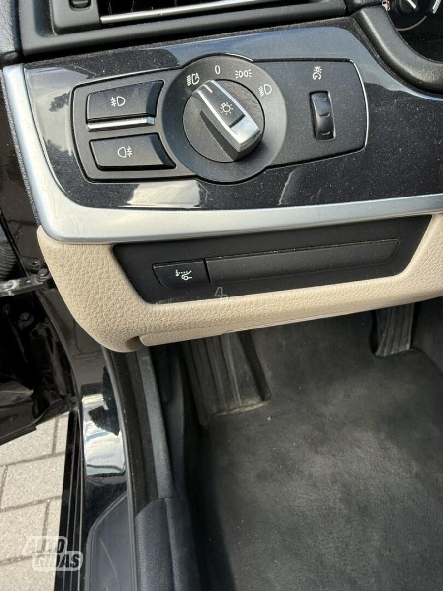 Black BMW 530 2013 in Vilnius, with an engine capacity of 3.00 L and mileage of 315 thousand km for 7900 €, photo 17 on AUTOMOTO.COM.LV