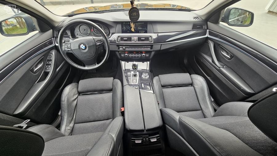 Melns BMW 530 2013 Šauļi, ar dzinēja tilpumu 3.00 L un nobraukumu 261 tūkst. km par 9750 €, foto 15 vietnē AUTOMOTO.COM.LV