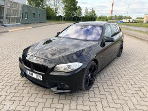 Black BMW 530 2013 in Klaipeda, with an engine capacity of 3.00 L and mileage of 371 thousand km for 8500 €, photo  on AUTOMOTO.COM.LV