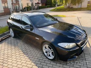 Black BMW 530 2013 in Jekabpils, with an engine capacity of 3.00 L and mileage of 325 thousand km for 8300 €, photo  on AUTOMOTO.COM.LV