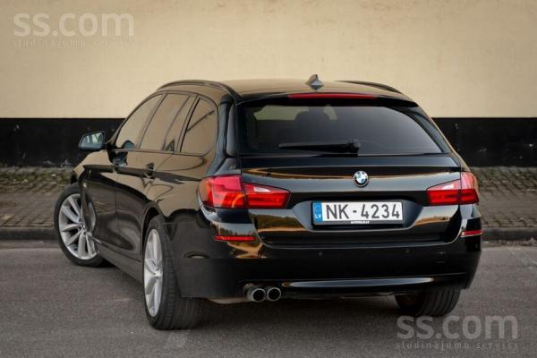 Melns BMW 530 2013 Talsi, ar dzinēja tilpumu 3.00 L un nobraukumu 289 tūkst. km par 11490 €, foto 4 vietnē AUTOMOTO.COM.LV