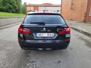 Black BMW 530 2013 in Jekabpils, with an engine capacity of 3.00 L and mileage of 276 thousand km for 11650 €, photo 9 on AUTOMOTO.COM.LV