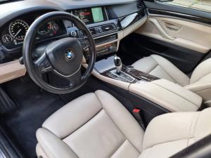 Black BMW 530 2013 in Jekabpils, with an engine capacity of 3.00 L and mileage of 276 thousand km for 11650 €, photo 13 on AUTOMOTO.COM.LV
