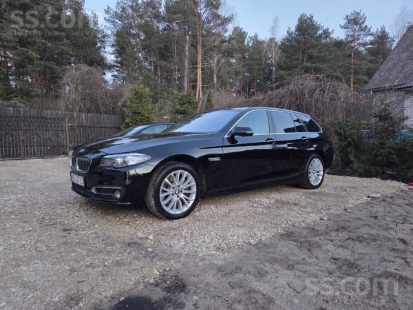 Black BMW 530 2013 in Riga, with an engine capacity of 3.00 L and mileage of 313 thousand km for 10400 €, photo 1 on AUTOMOTO.COM.LV