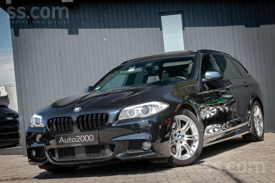 Black BMW 530 2013 in Tukums, with an engine capacity of 3.00 L and mileage of 320 thousand km for 10990 €, photo 4 on AUTOMOTO.COM.LV