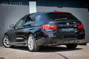 Black BMW 530 2013 in Tukums, with an engine capacity of 3.00 L and mileage of 320 thousand km for 10990 €, photo 5 on AUTOMOTO.COM.LV