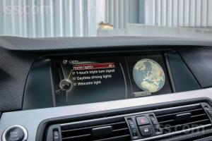 Black BMW 530 2013 in Tukums, with an engine capacity of 3.00 L and mileage of 320 thousand km for 10990 €, photo 22 on AUTOMOTO.COM.LV