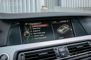 Black BMW 530 2013 in Tukums, with an engine capacity of 3.00 L and mileage of 320 thousand km for 10990 €, photo 28 on AUTOMOTO.COM.LV