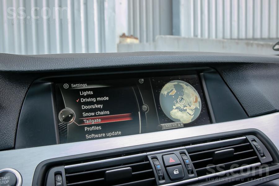 Black BMW 530 2013 in Tukums, with an engine capacity of 3.00 L and mileage of 320 thousand km for 10990 €, photo 30 on AUTOMOTO.COM.LV