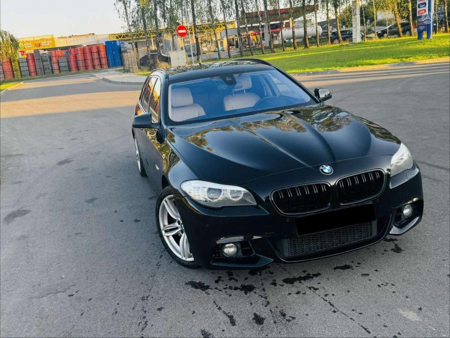 Black BMW 530 2013 in Vilnius, with an engine capacity of 2.99 L and mileage of 287 thousand km for 10900 €, photo 3 on AUTOMOTO.COM.LV